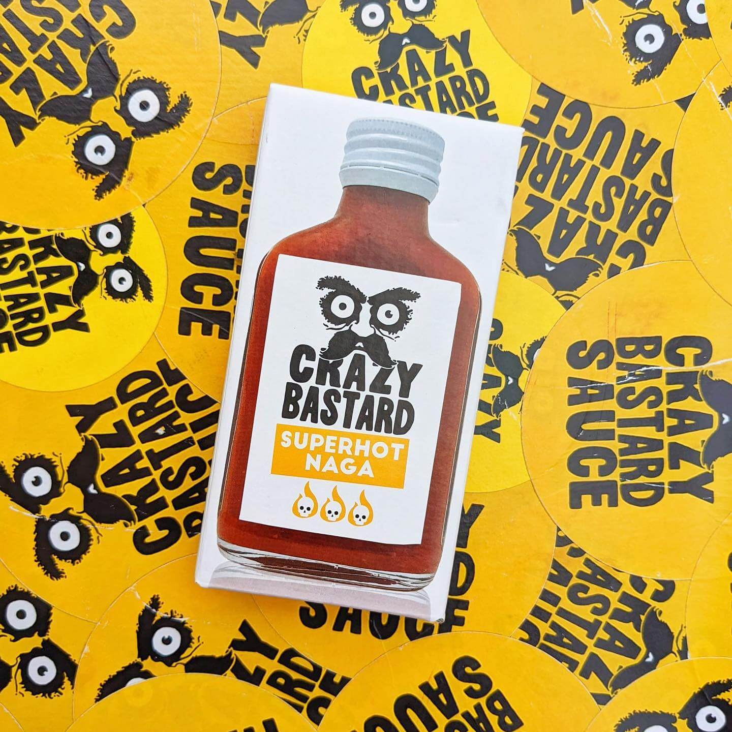 Superhot Naga Fermented Chilli Sauce – Crazy Bastard Sauce